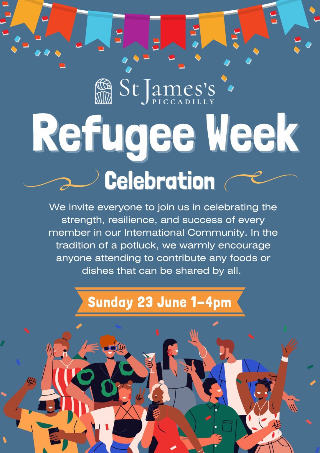 Refugee Week Celebration - St James's Church Piccadilly