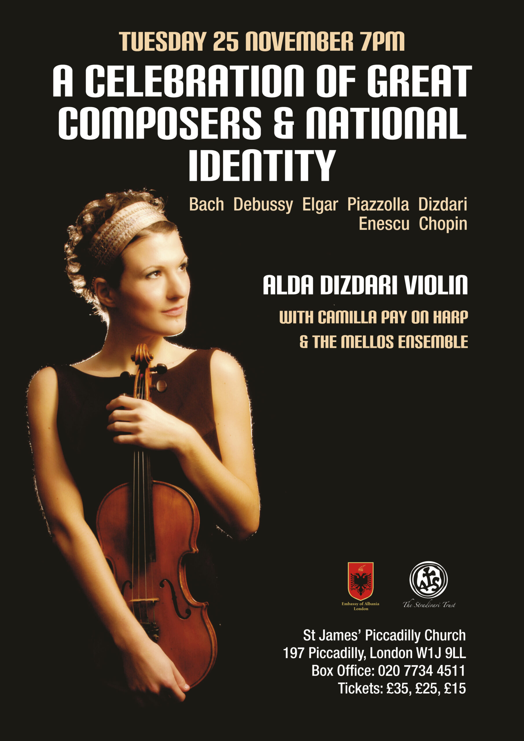 A Celebration of Great Composers & National Identity with Alda Dizdari ...